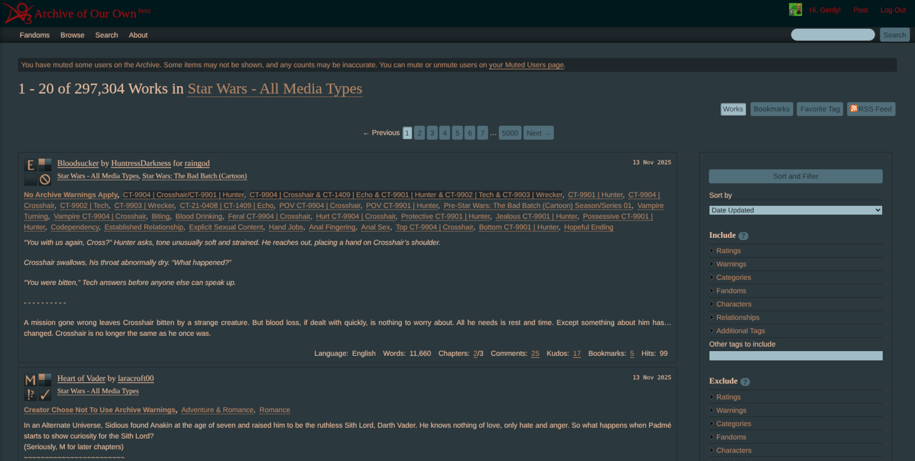 Wasteland (Ellipsus) AO3 Site Skin - Geekly - Multifandom [Archive of ...